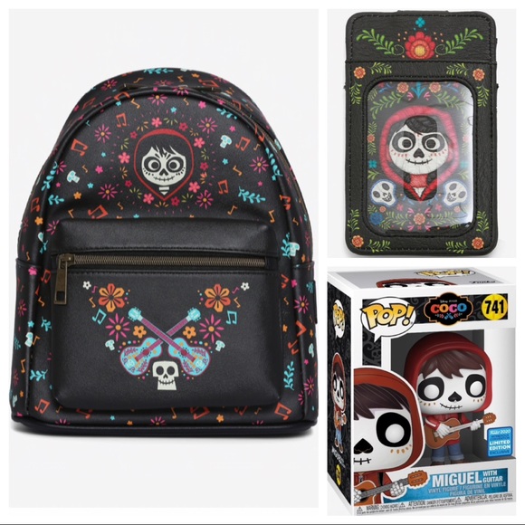 Loungefly | Bags | Loungefly Disney Pixar Coco Mini Backpack Set Of 3 ...